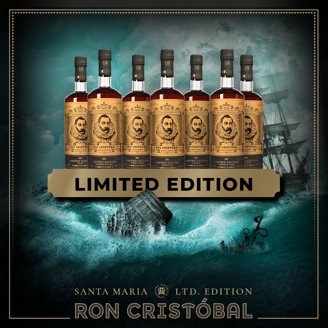 Ron Cristóbal Santa Maria Islay Finish, GIFT - Tmavý rum | Alko90.sk